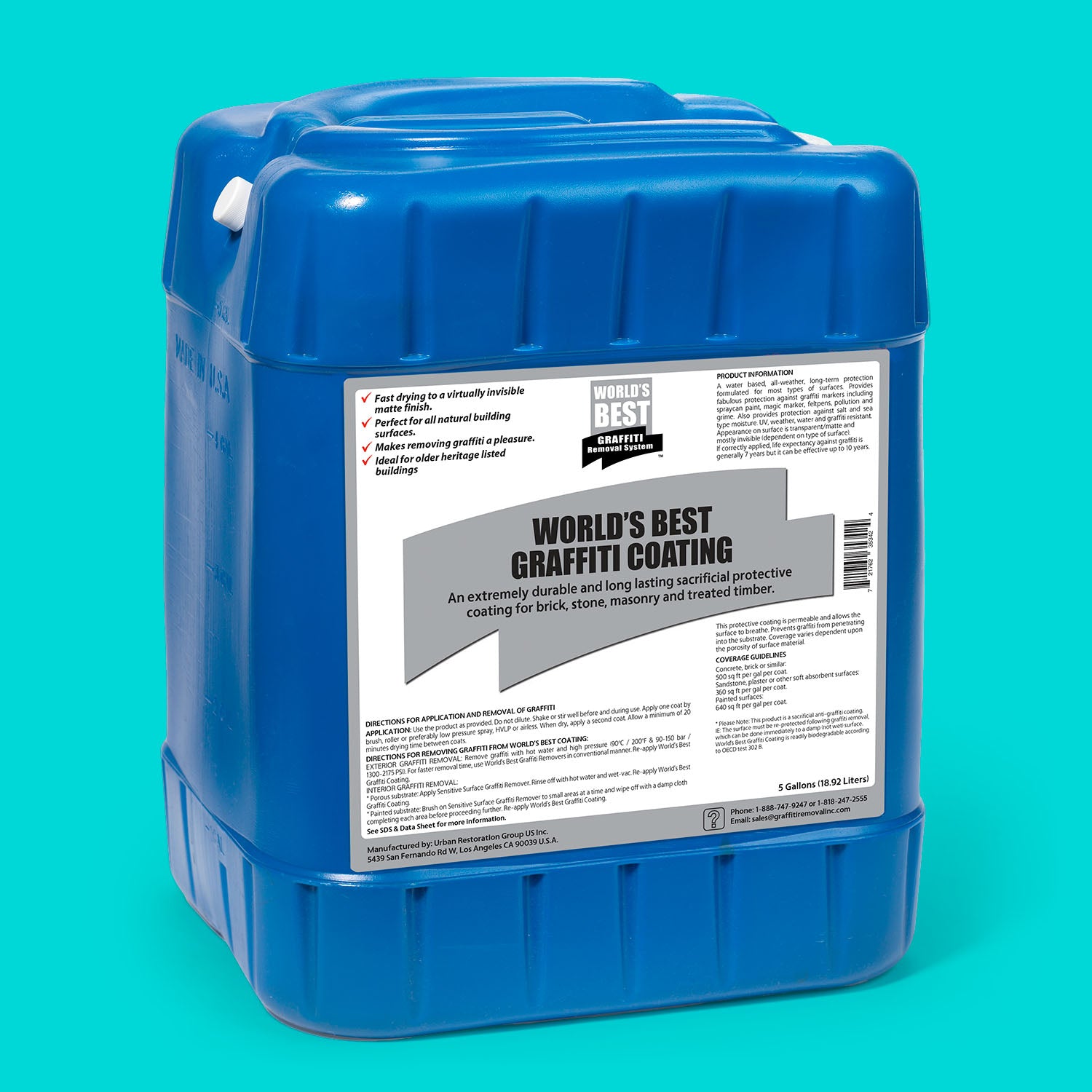 World's Best Graffiti Coating – MuralShield