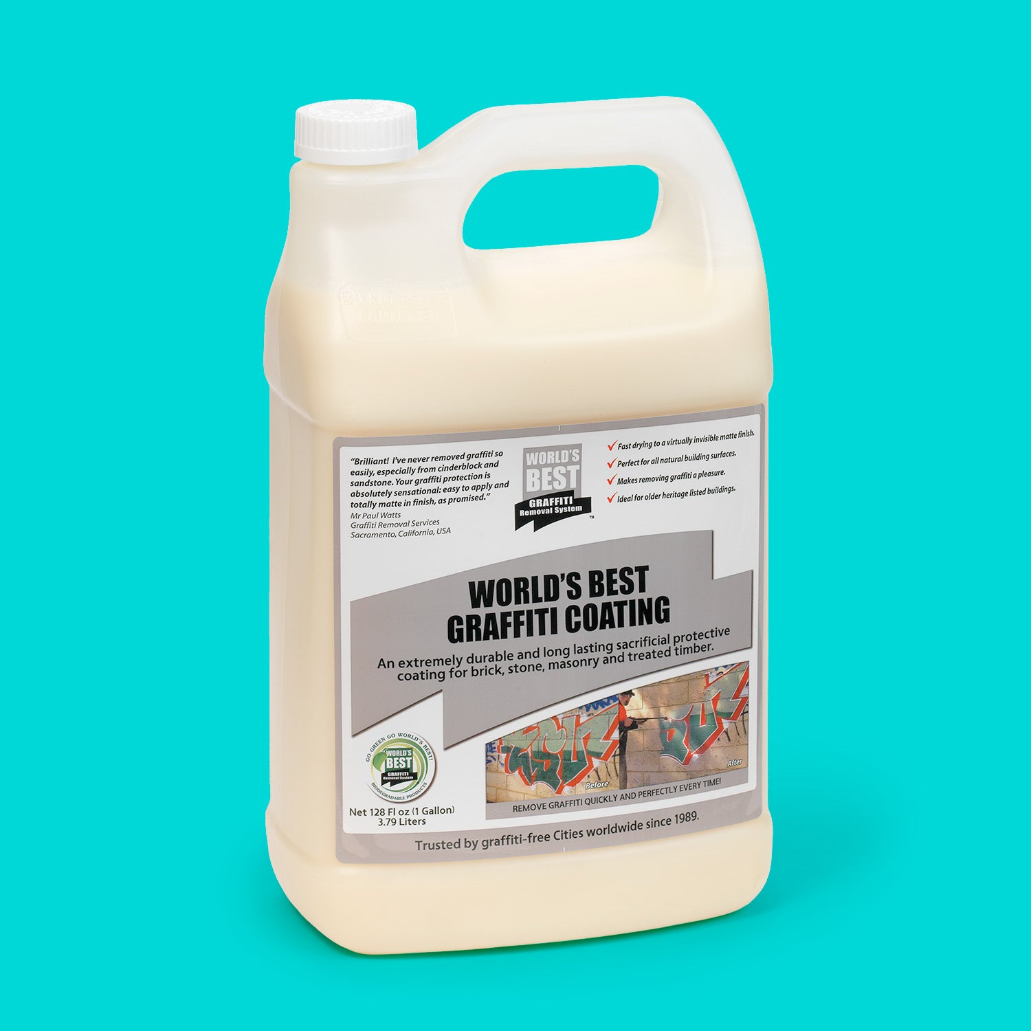 World's Best Graffiti Coating – MuralShield